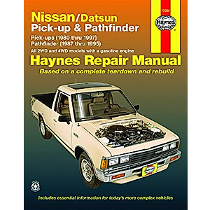 Nissan/Datsun Pickup (80-97),Pathfinder (87-95) Haynes Manual (USA) (Paperback)