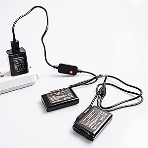 BARCHI HEAT 7.4V 2200MAH Rechargeable Battery Charger, US Standard USB Charger Accessories USB Charging Cable for Heated Gloves,Socks,Hats