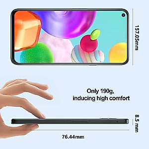 CUBOT C30 Unlocked Android Smartphone 128GB, 4G Dual SIM Cell Phone, 6.4" FHD+ Screen, 48MP Quad Camera, GSM Network, 8GB+128GB, 4200mAh Battery (Green)