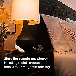 GE CYNC Smart Remote, Dimmer Remote + White Tones Control, Bluetooth Enabled, Battery Powered