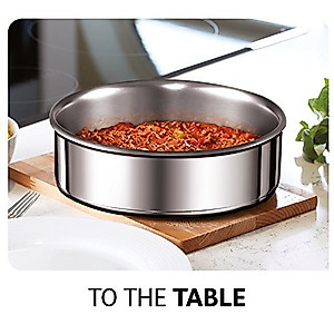 Tefal Ingenio Pan Set, Stainless Steel, 13-Piece