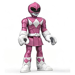 Replacement Figure for Imaginext Power Rangers Playset DFX60 - Pink Ranger and Pterodactyl Zord ~ Replacement Pink Figure Kimberly Ann Hart