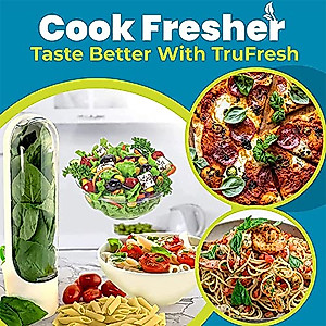 WZSSM Herb Saver Best Keeper for Freshest Produce, Lasting Refrigerator Herb Keeper, Containers, Clear Herb Savor Pod, Herb Storage Container for Cilantro, Mint, Asparagus (Set of 3)