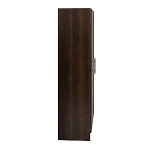 Prepac Elite 2 Door Standing Storage Cabinet, 16" D x 32" W x 65" H, Espresso