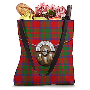 Scottish Clan MacIntosh Tartan Plaid With Sporran Tote Bag