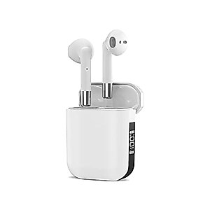 VENCO AP19 True Wireless Bluetooth Earbuds for iPhone/Android Phones - Bluetooth 5.0 Wireless Earphones with LED Display, Touch Control, USB Charging Case
