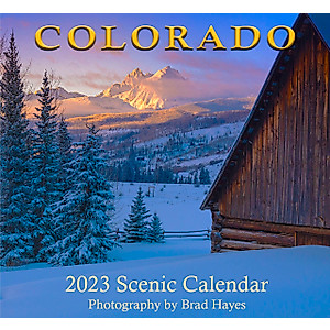 Colorado Calendar 2023 Scenic Landscapes 12X12" Wall Calendar