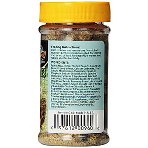 Zoo Med Hermit Crab Peanut Crunchies, 1.85-Ounce