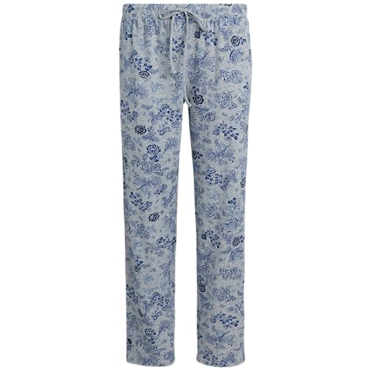 Lucky Brand Women's Pajama Set - 4 Piece Short Sleeve Shirt, Tank Top, Sleep Pants, Lounge Shorts, Size Large, Mini Denim Floral