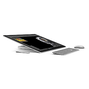 Microsoft Surface Studio All-in-one 28" 4500x3000 Touchscreen, i5, 8GB RAM, 64GB SSD+1TB HDD AIO PC, 4 Cores up to 3.50 GHz CPU, GTX 965M, Webcam, Surface Pen, Keyboad, Mouse, Win 10 Pro (Renewed)