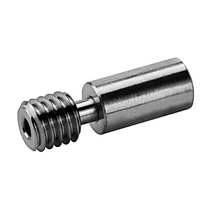2pcs Sprite Extruder Upgrade All Metal Titanium Alloy Heatbreak Tube Compatible with Creality Ender 3 S1, Ender3 S1 Pro, CR10 Smart Pro, Sermoon V1, Ender 3 V3 SE 3D Printer (Titanium Heatbreak)