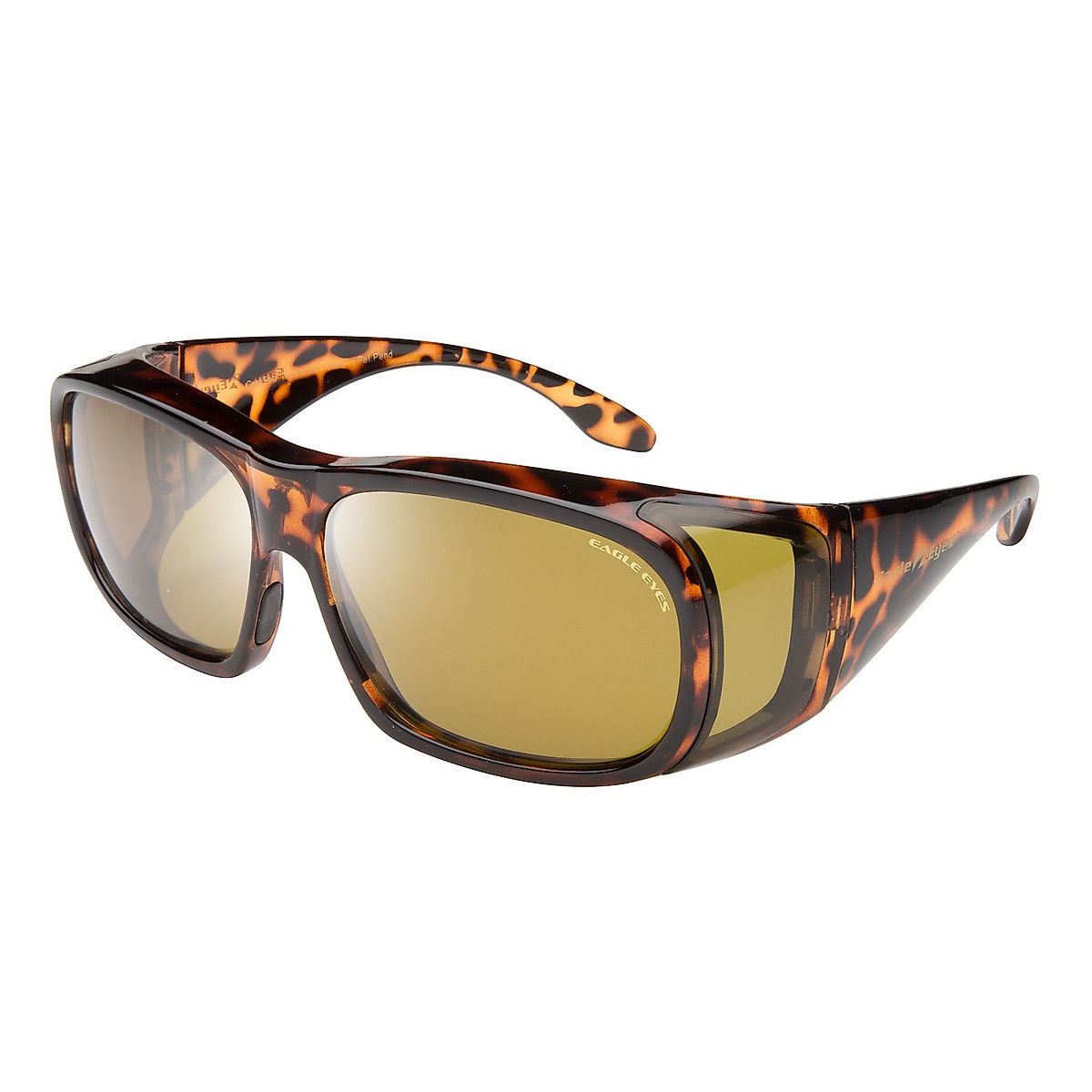 Eagle Eyes FitOns Polarized Sunglasses - Tortoise Shell