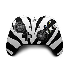 Head Case Designs Officially Licensed Grace Illustration with Zebra Art Mix Vinyl Sticker Gaming Skin Decal Cover Compatible With Xbox One S Console and Controller Bundle