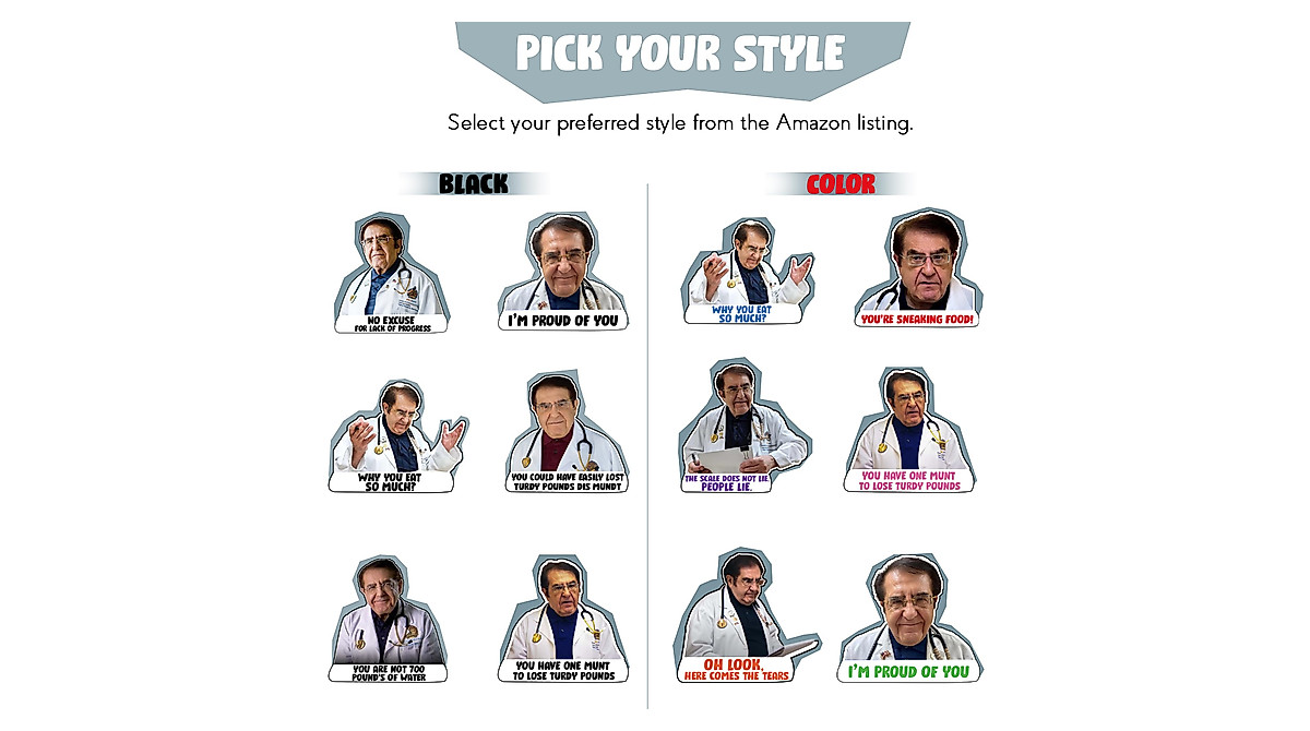 Funny Dr Now Magnets - 12 Pack Motivational Humor