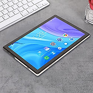 Yoidesu 10 Inch Tablet 11, 6GB RAM, 128GB ROM, Support TF Card 128GB, 8 Core Processor, HD IPS Screen, 8 Front + 20 MP Rear Camera, WiFi, Tablet PC(Silver Grey)