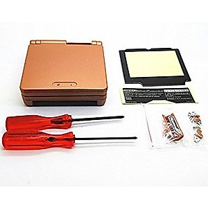 New Full Housing Shell Pack Case Cover for GBA SP Gameboy Advance SP Orange