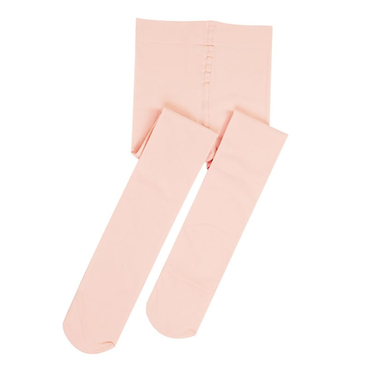 DIPUG Ballet Tights for Girls Dance Tights Toddler Pink Girls Thick Soft Footed Kids Ballet Tights, Ballet Pink Size 3-5 Years, 1 Pack