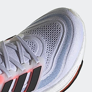adidas Women’s Ultraboost Light Running Shoes (Ultraboost 23), White/Black/Solar Red, 9.5