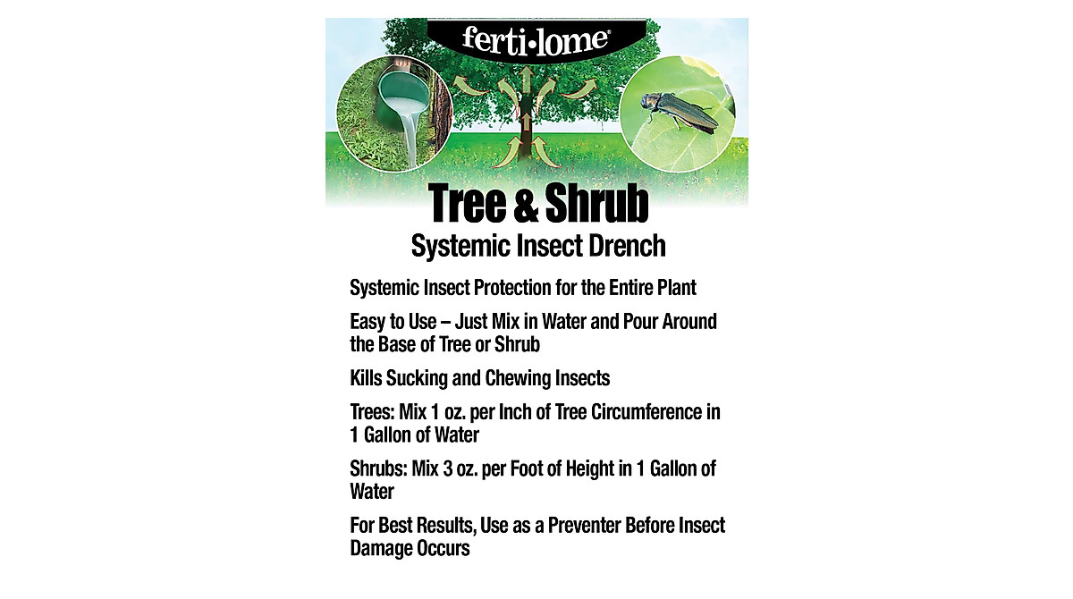 Fertilome Tree & Shrub Drench - Protect Trees for 12 Months
