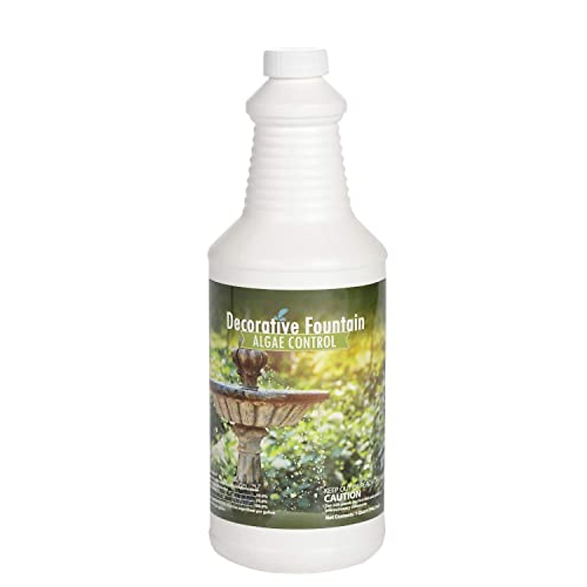 Fountain Algaecide and Clarifier - 32oz - Kills and Inhibits All Types of Algae Growth, Formulated for Small Ponds and Water Features, Treats up to 32,000 Gallons