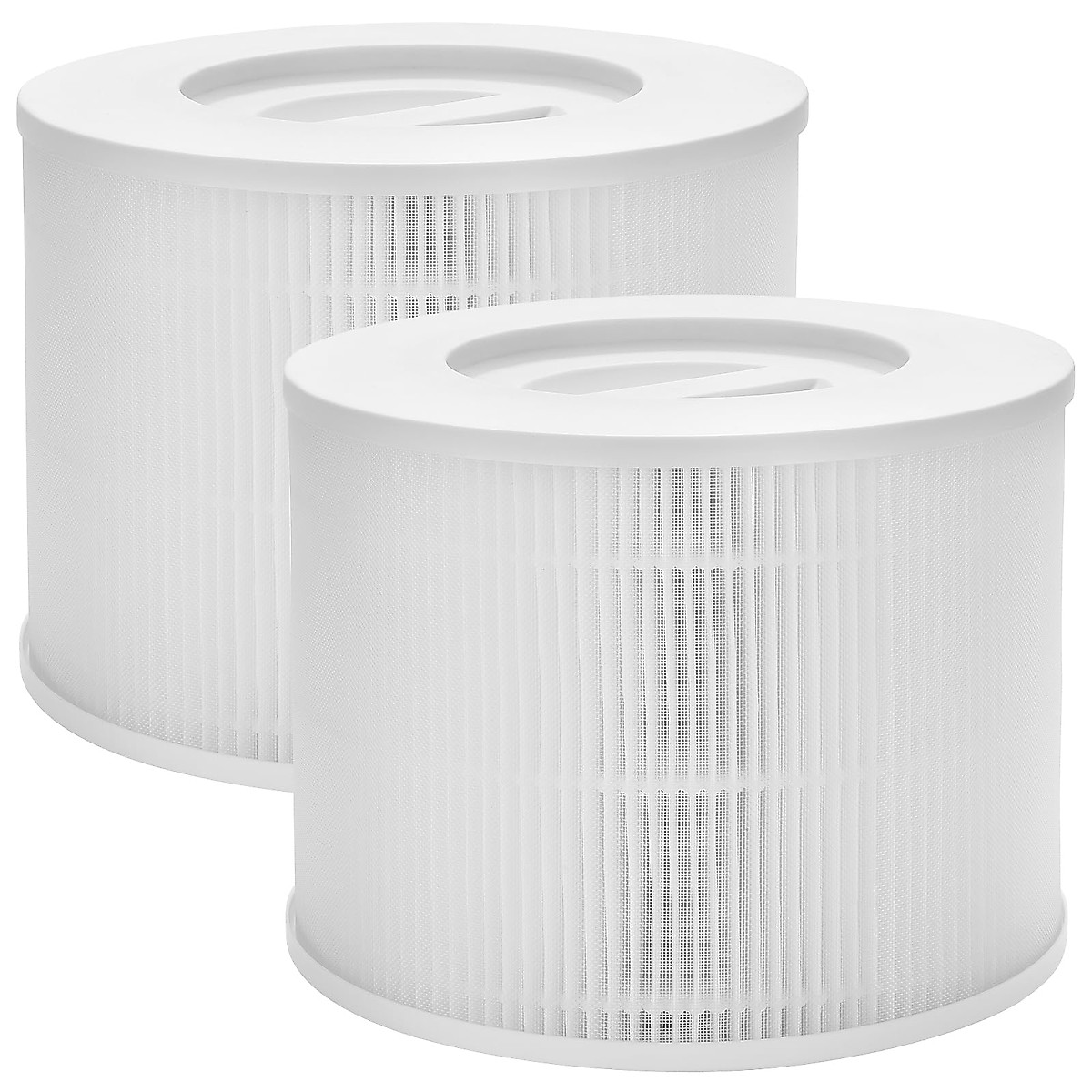 DerBlue 2PCS True HEPA Replacement Filter Compatible with PuroAir 240 Puri-fier,3-in-1 True HEPA Filter Replacement Model 14