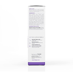 Foligain Triple Action Conditioner For Thinning Hair, Volumizing Conditioner for Women, 8 Fl. Oz.