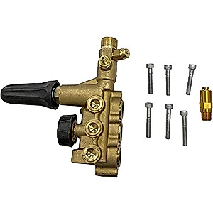 Simpson Cleaning 7108746 Replacement Manifold Kit for AAA Pressure Washer Pumps, Gold