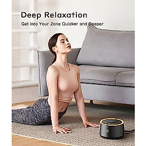 White Noise Machine - Dreamegg Sound Machine for Baby Kid Adult, Noise Machine for Sleeping with 24 Calming Sound, Ambient Nightlight, Continuous or Timer, Loud Sleep Machine for Home Nursery Office