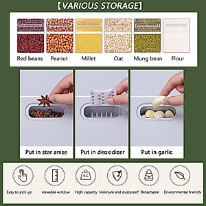 Rice Container, 22lbs Rice Storage Container, Slide Lid Rice Container, Cereal and Pantry Storage containers, Storage containers for a Pantry, Dry Food Storage containers