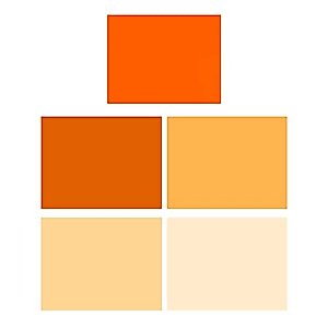 shengzkc 16x20 inches/40x50cm Color Correction Gel Filter Transparent Sheet Kit,Golden Orange Full 1/2 1/4 1/8 CTO Photography Lighting for Red Head Strobe Flashlight