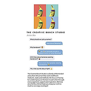 Kate and Laurel Blake This Week Framed Printed Glass Dry Erase Board by The Creative Bunch Studio, 18x24 Natural, Printed Glass Wall Décor