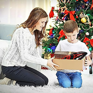 RC Speed Boat for Kids - 20+ MPH Fast Remote Control Boat for Pools Lakes with Portable Storage Pack, 4 Channel 2.4 GHZ and Rechargeable Battery, Summer Outdoor Water Toy Birthday Toys for Boys Teens