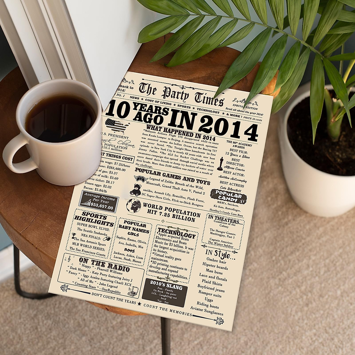 OJsensai Funny 41st Birthday Card for Him Her, Great 41 Year Old Gift for Husband Wife, Jumbo 1983 Bday Card for Friends, Unique 41 Birthday Gift Idea for Men Women, Back In 1983…