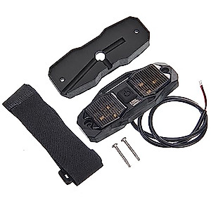 KEMIMOTO UTV Dome Light Vehicle Cab LED Light, White Bright Waterproof Solid Golf Cart Roll Cage Light SXS Light Bar, Compatible with RV Truck Tractor Polaris RZR Ranger Can Am Maverick X3 Defender