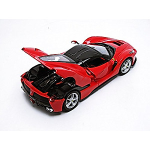 Bburago Ferrari Race and Play LaFerrari 1/24 Scale Diecast Model Vehicle Red