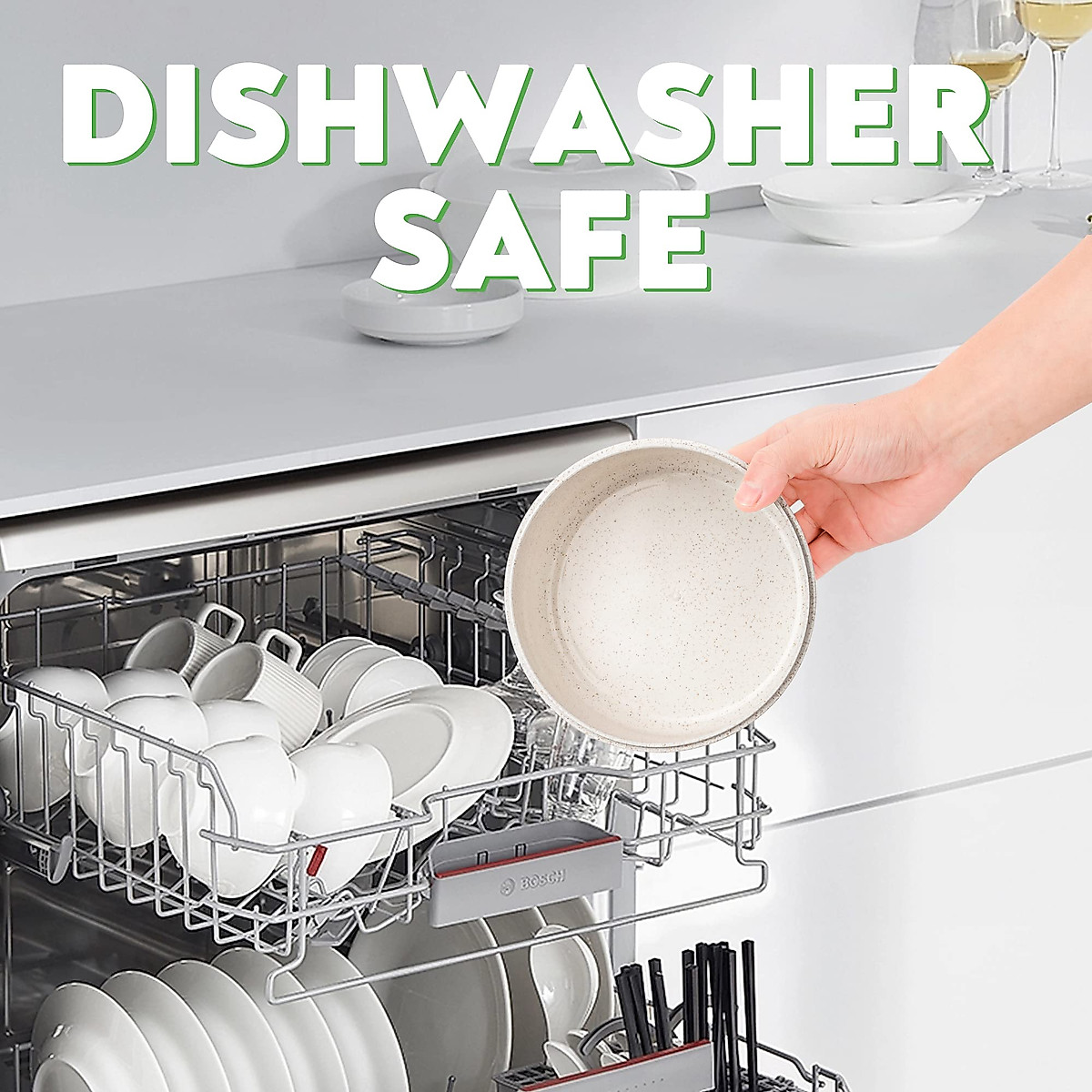 AI LOVE PEACE Microwave Instant Ramen Lunch Bowl Wheat Straw with Steam Release Vent Airtight Clip Lock Container,Microwave Safe ramen bowl with chopsticks for Working Adults, and Families