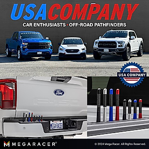 Universal Car Antenna Replacement | Truck Antenna | 5 Inch Carbon Fiber | Antena para Carro | Short Antenna for Truck | Billet Antenna for Car | Car Audio & Video Antennas | Auto Accessories | Black