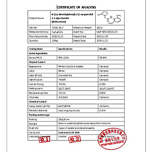 Akersunder Nefiracetam Powder, Purity 99+%, 25 Grams, Include 100mg Scoop
