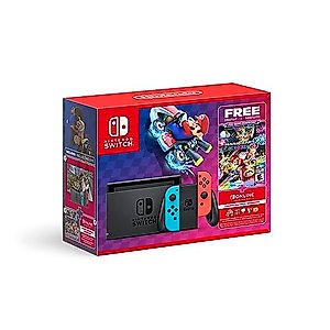 Nintendo Switch™ Mario Kart™ 8 Deluxe Bundle (Full Game Download + 3 Mo. Nintendo Switch Online Membership Included)
