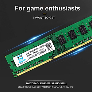 DDR3L-1600 UDIMM 16GB Kit (2x8GB) 2Rx8 PC3L-12800U 8GB PC3-12800 240 Pin Non ECC Unbuffered 1.35V/1.5V CL11 Dual Rank Desktop Memory Ram