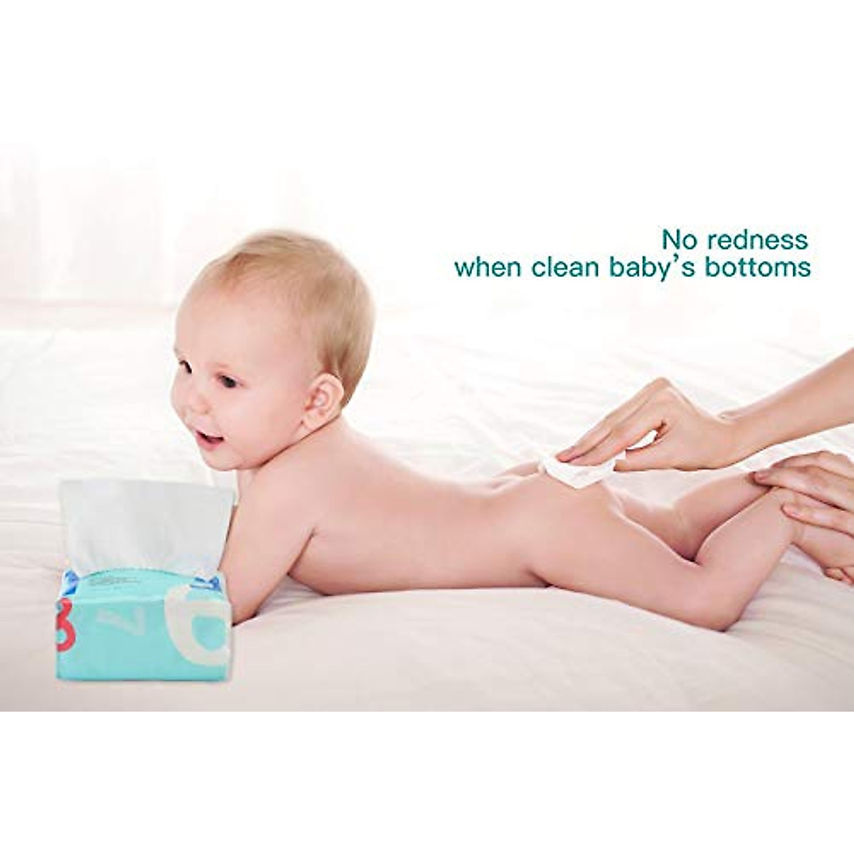 Winner Baby Dry Wipe, 100% Cotton, 600 Count Unscented Cotton Tissues for Baby’s Sensitive Skin
