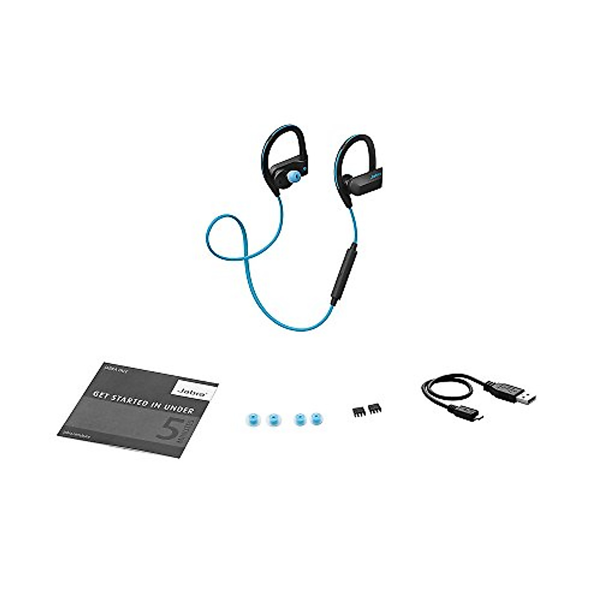 Jabra Sport Pace Wireless Bluetooth Earbuds - U.S. Retail Packaging