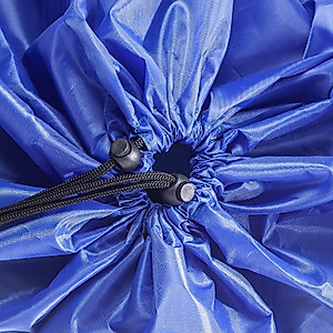 Graco Car Seat + Umbrella Stroller Extra Large Travel Bag, Tear & Water Resistant, Heavy Duty Travel Bag, Universal Size Gate Check Bag for Convertible Car Seats, Infant Carriers & Booster Seats, Blue