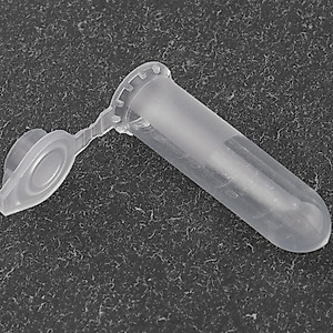 2ml Plastic Vial Tube Sample Storage Container Fragrance Beads Liquid Pack of 100