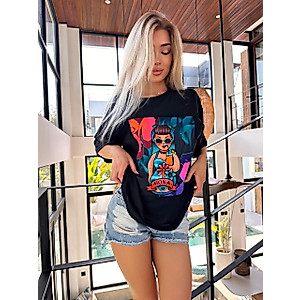 Bona Fide T-Shirts for Women – Women Summer Tops – Comfortable T Shirt with Short Sleeve