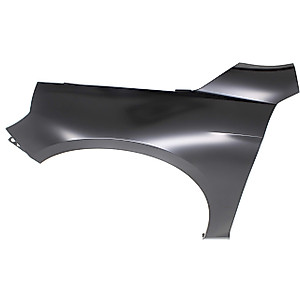 Evan Fischer Front Fender Compatible with 2016-2018 Chevrolet Malibu Primed Steel CAPA Driver Side