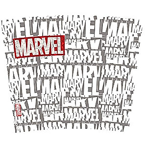 Tervis Marvel Made in USA Double Walled Insulated Tumbler Travel Cup Keeps Drinks Cold & Hot, 24oz Water Bottle, Logo