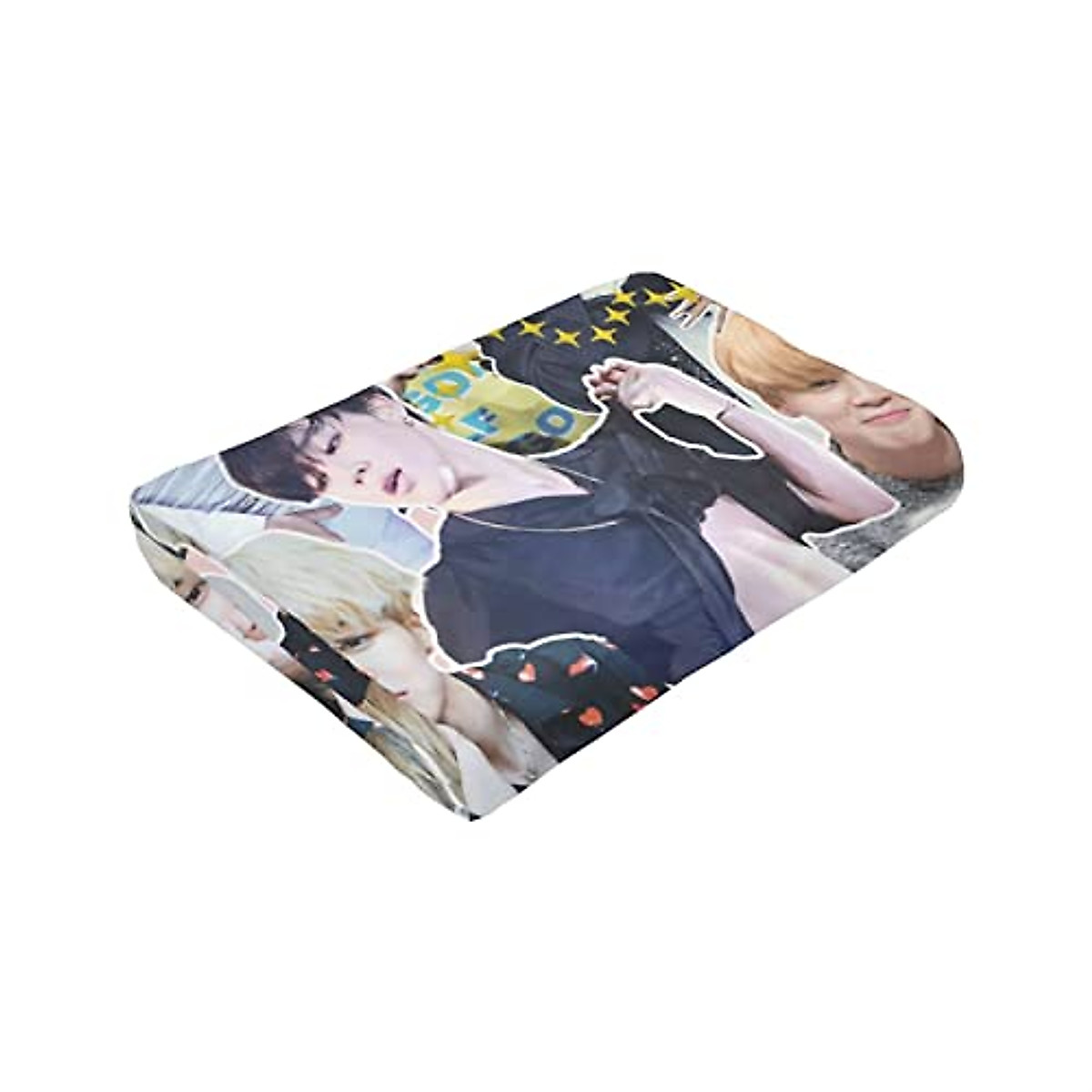 Blanket Jimin Soft and Comfortable Warm Fleece Blanket for Sofa,Office Bed car Camp Couch Cozy Plush Throw Blankets Beach Blankets