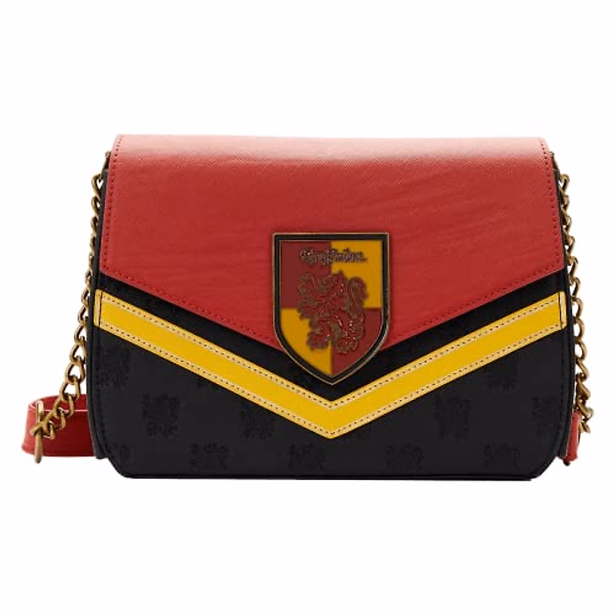 Loungefly Harry Potter Gryffindor Chain Strap Crossbody Bag