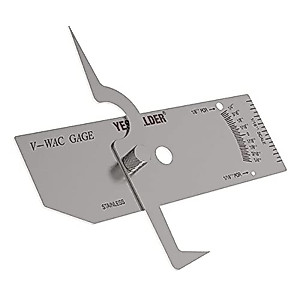 YESWELDER V-WAC Single Weld Gage Inch Inspection Gauge